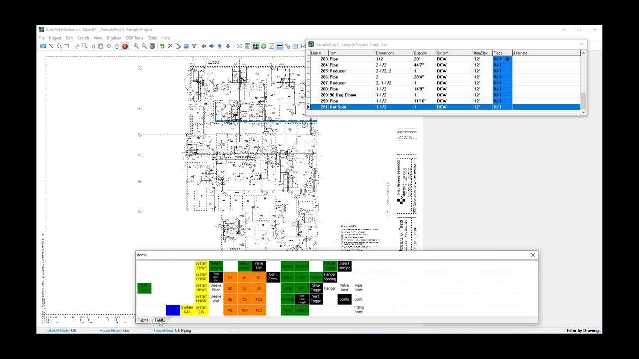 AutoBid Mechanical 2019 What’s New - Touch Menu Conversion - YouTube
