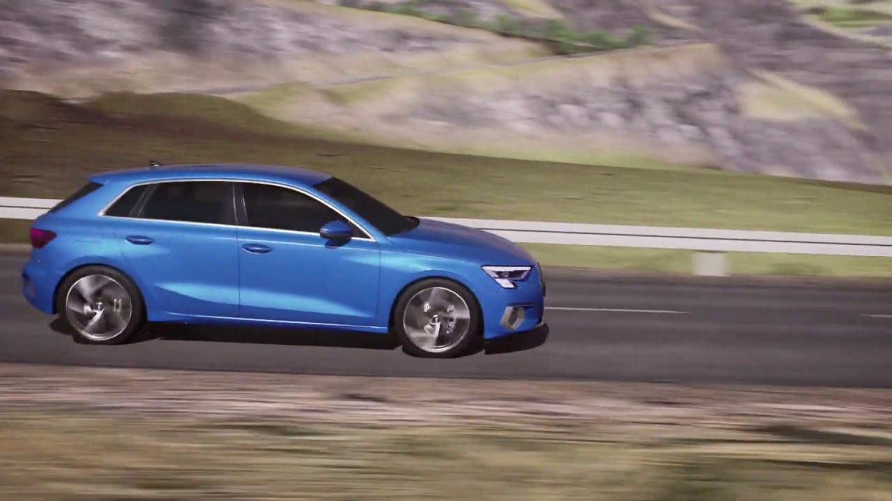 Audi A3 Sportback - Suspension Animation - YouTube