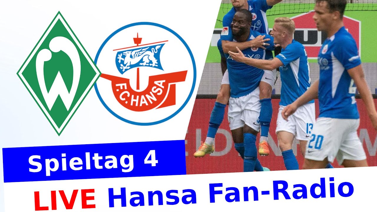Bremen 3:0 Hansa | Spieltag 4 | Hansa-Radio | RostockerFankurve - YouTube