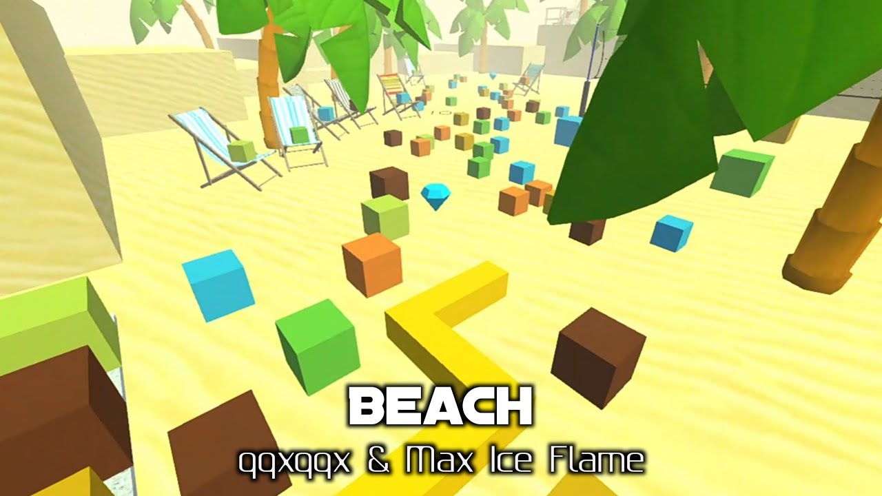 [MaxLine] Dancing Line Fanmade - Beach by qqxqqx & Max Ice Flame - YouTube