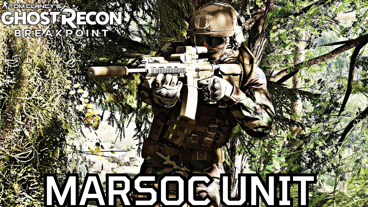 GHOST RECON BREAKPOINT - MARSOC UNIT LOADOUT - YouTube