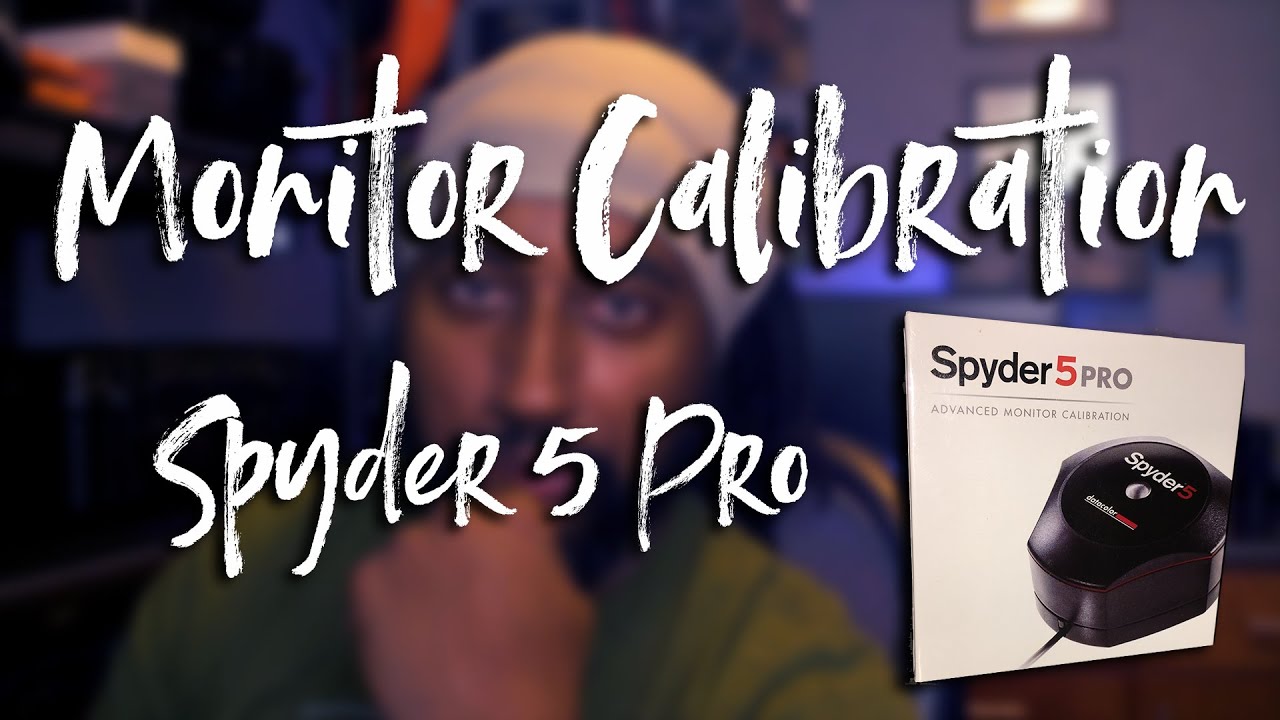 Color calibrate your monitor using Spyder 5 Pro - YouTube