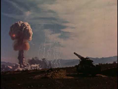 Nuclear explosions at the Nevada Test Site - YouTube