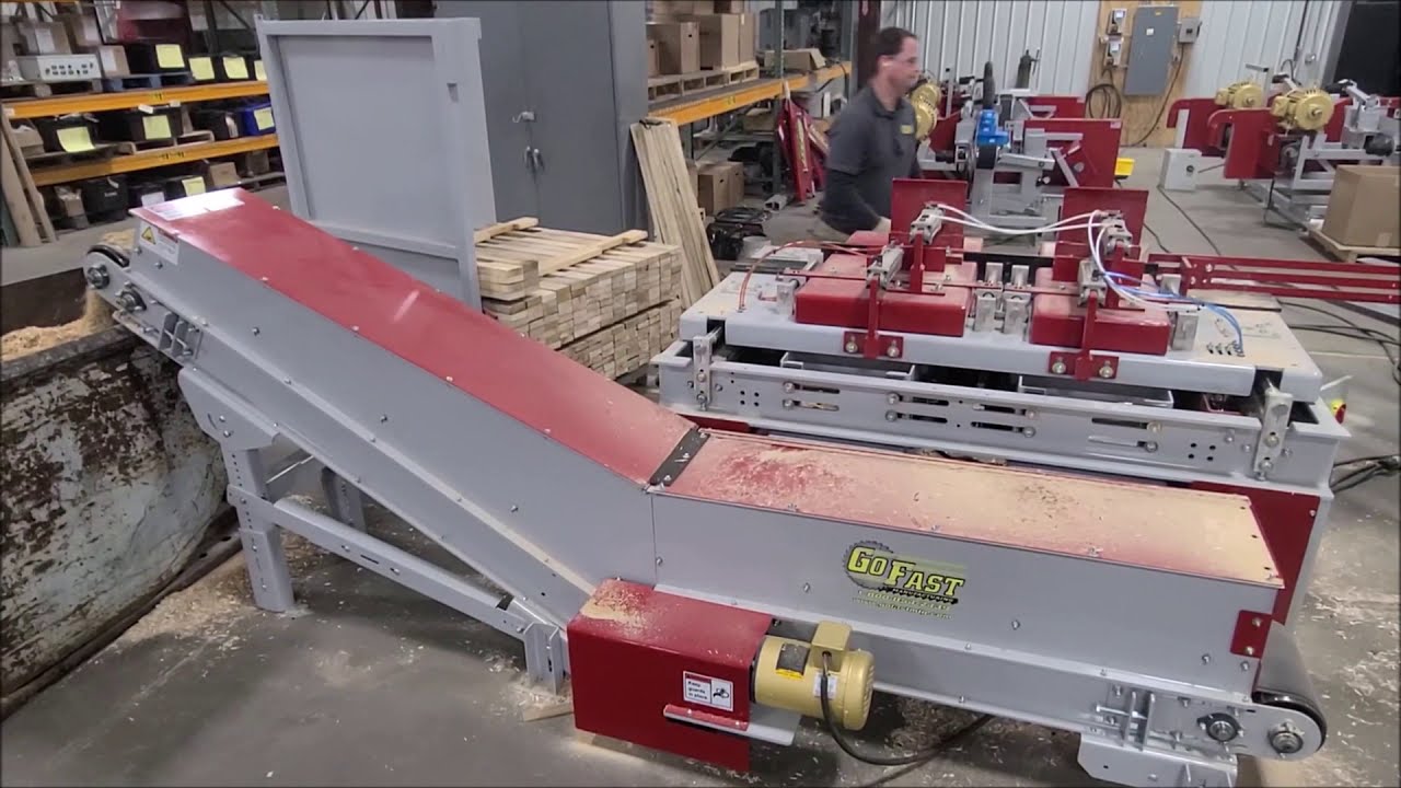 Go Fast Manufacturing "Twin NXL" Double Head Notcher and Waste Conveyor ...