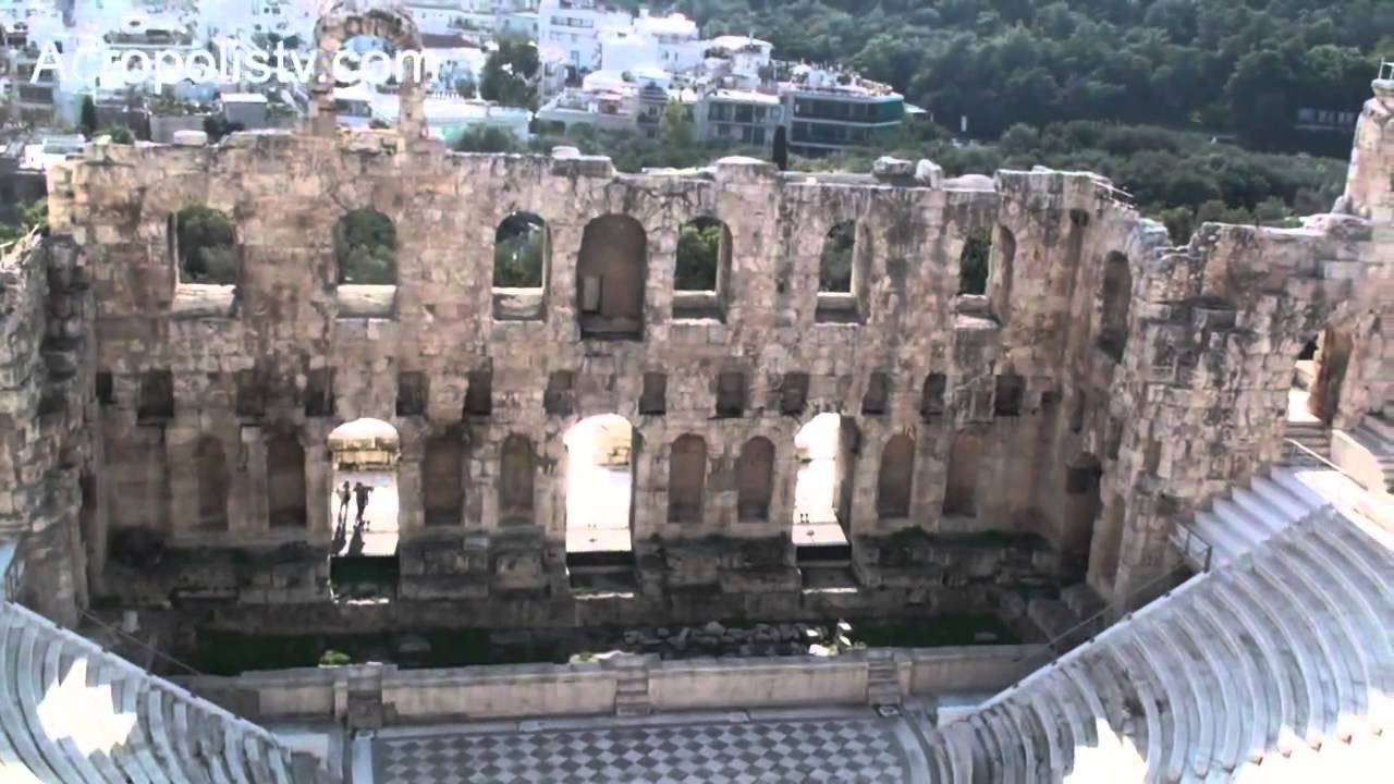 Acropolistv.com, The Odeon of Herodes Atticus, irodio theatr - YouTube