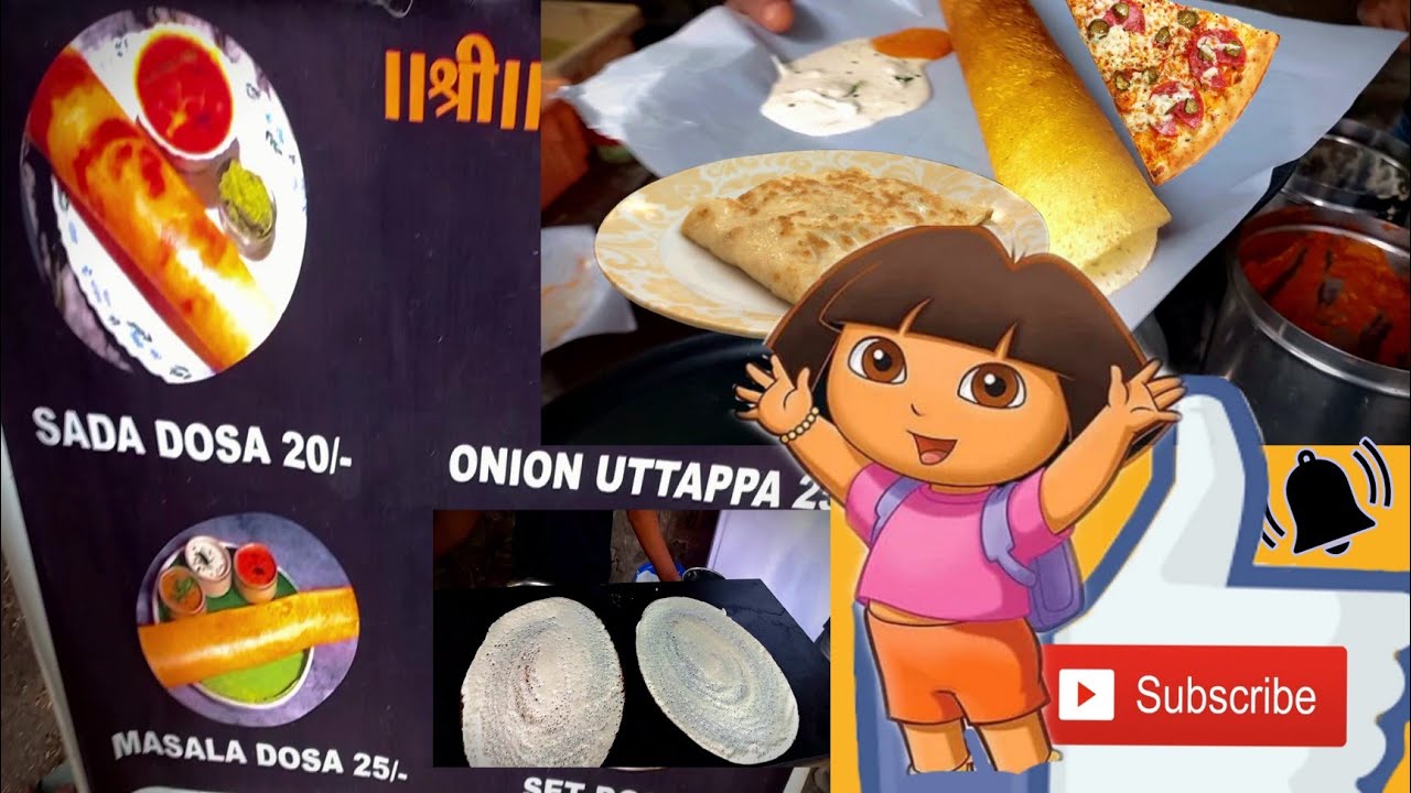 sample dosa just in Rs20 | cheese dosa recipe - YouTube