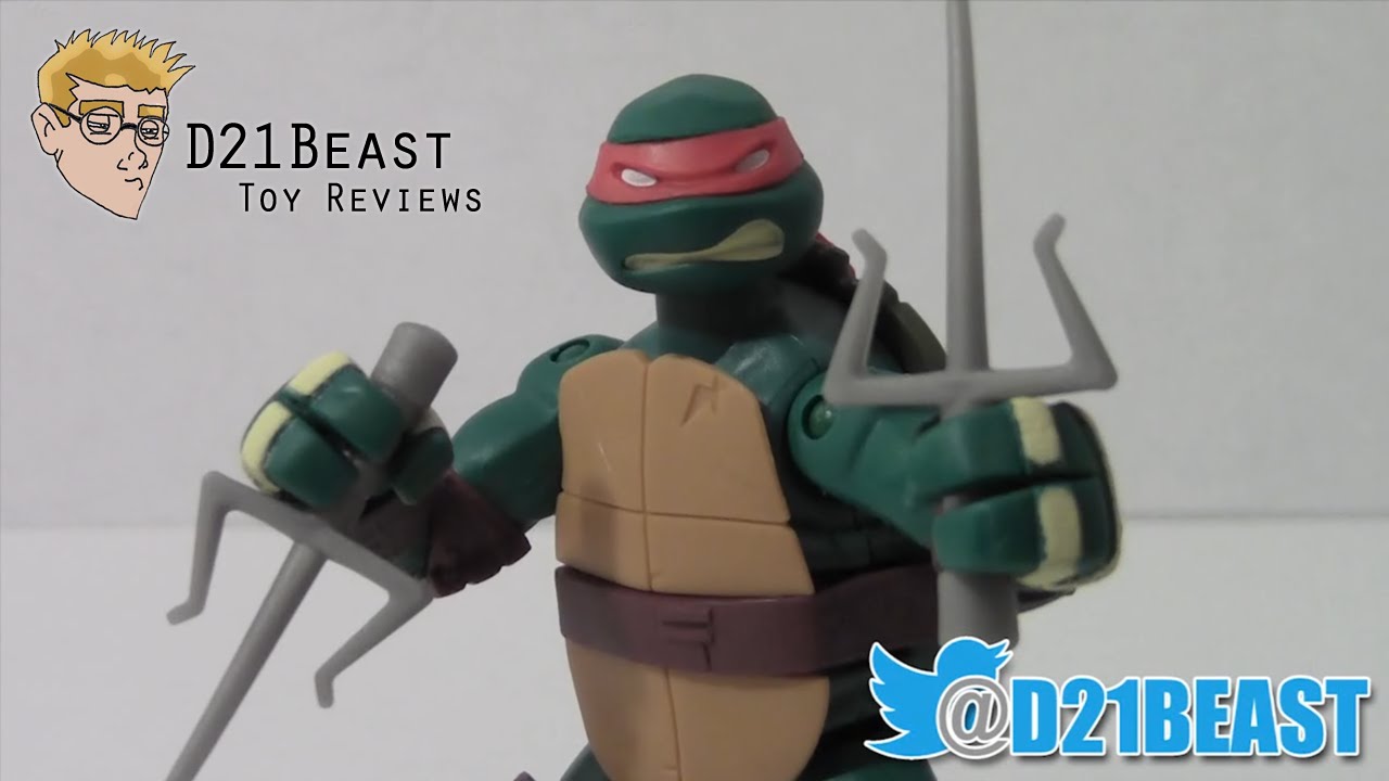 Teenage Mutant Ninja Turtles Raphael Review - Battle Shell Series - YouTube