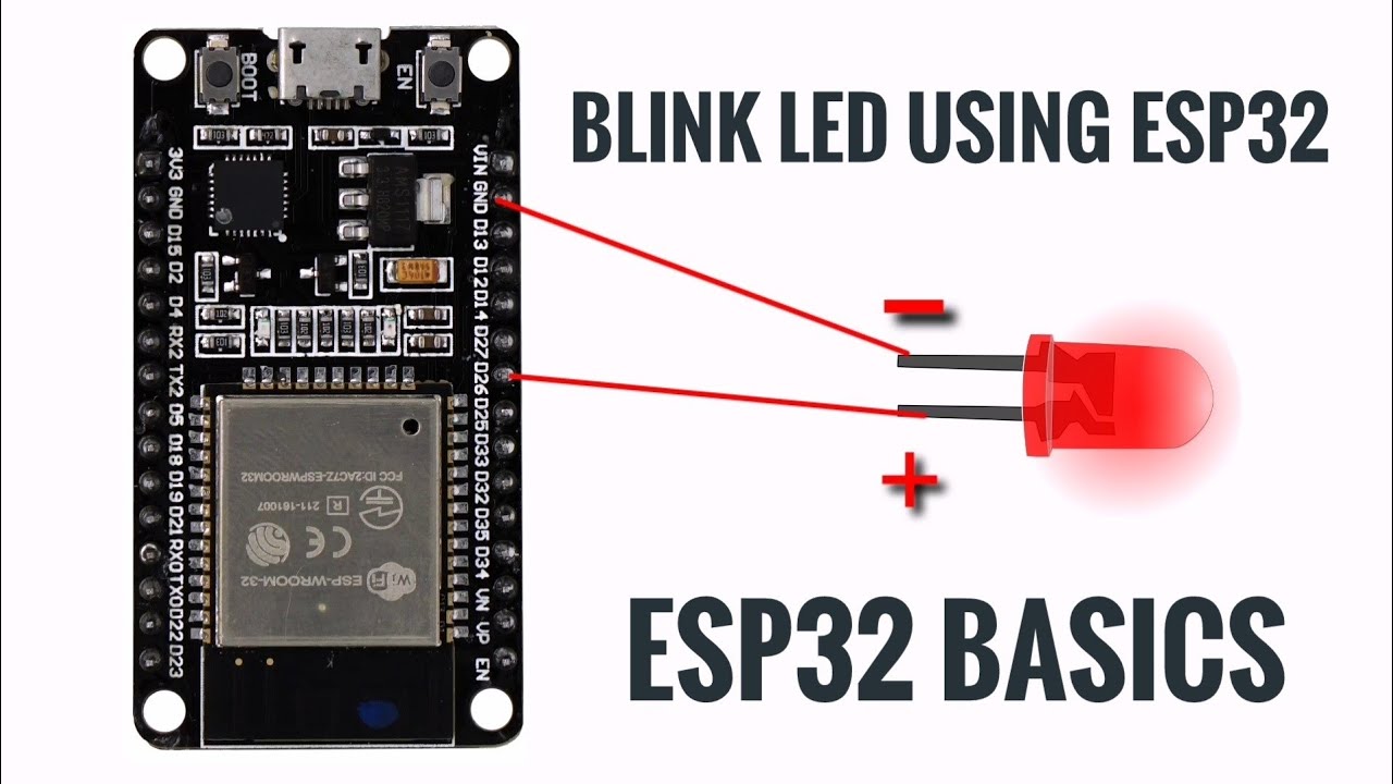 Esp32 Blinking Led Tutorial Using Gpio Control With Arduino Ide Images ... Esp32 Blinking Led Tutorial Using Gpio Control With Arduino Ide Images ...