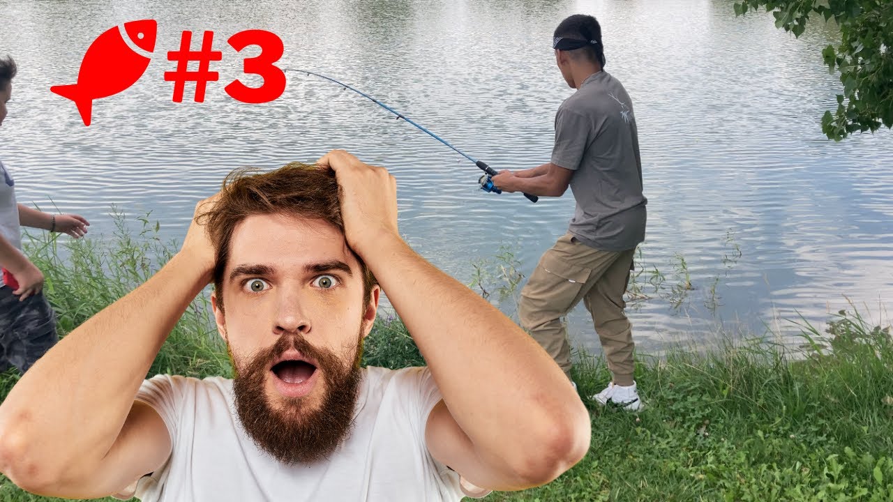 Last to Catch 3 Fish EATS salmon EGGS! *PUKED* - YouTube