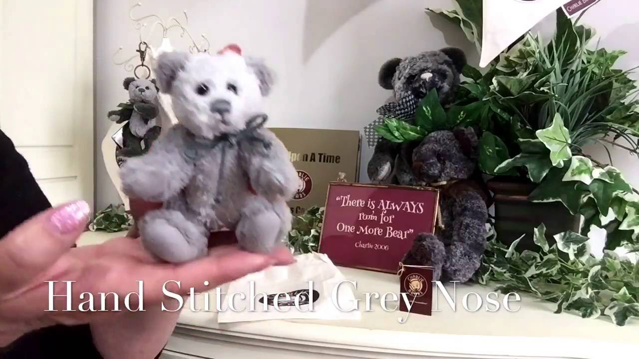 Charlie Bears Lace the Keyring KR161622B - YouTube