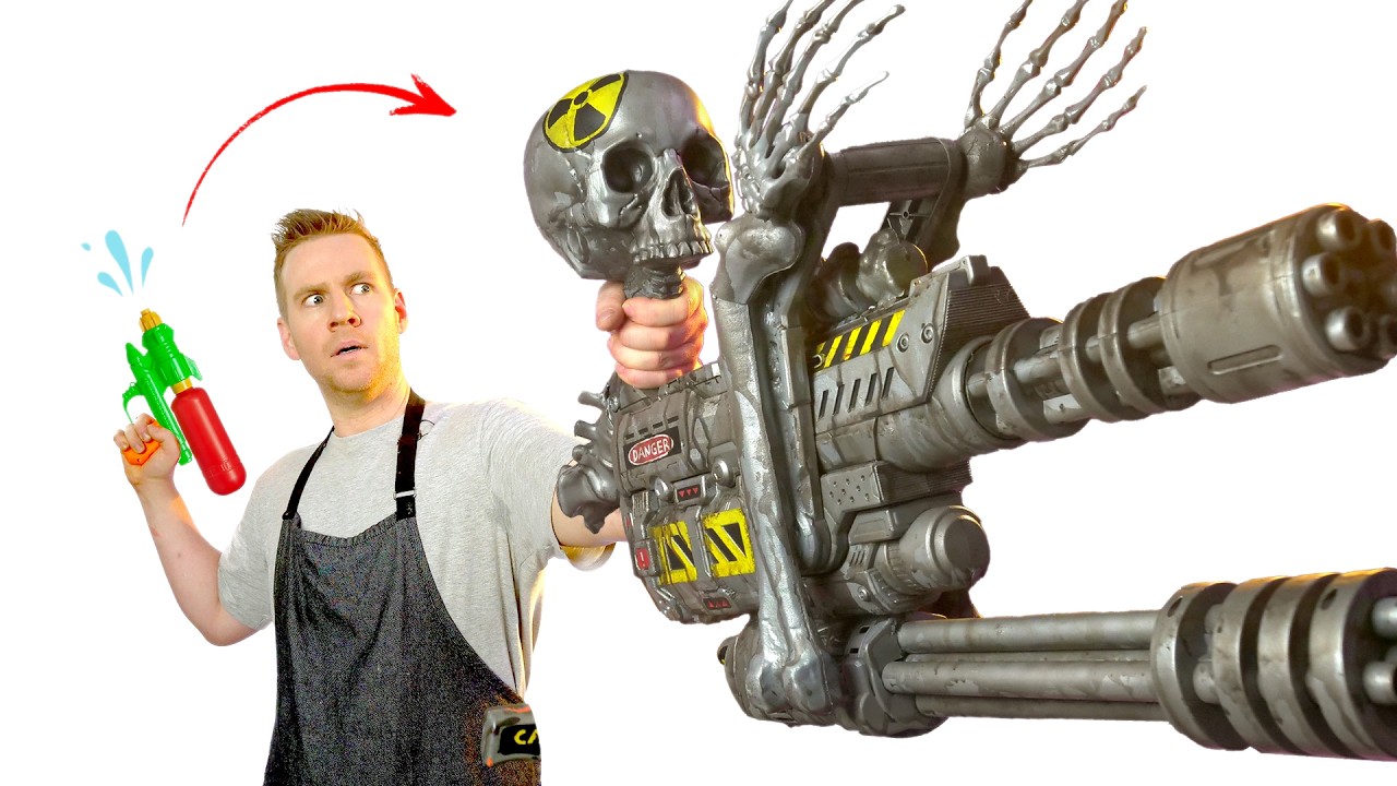 I Turned Cheap Waterguns into DEVASTATING WEAPONS! - YouTube
