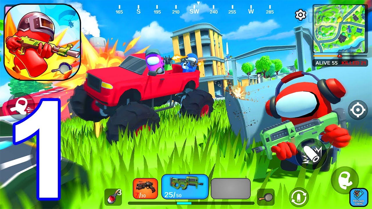 Imposter Battle Royale - Gameplay Walkthrough Part 1 Solo Win (iOS ...