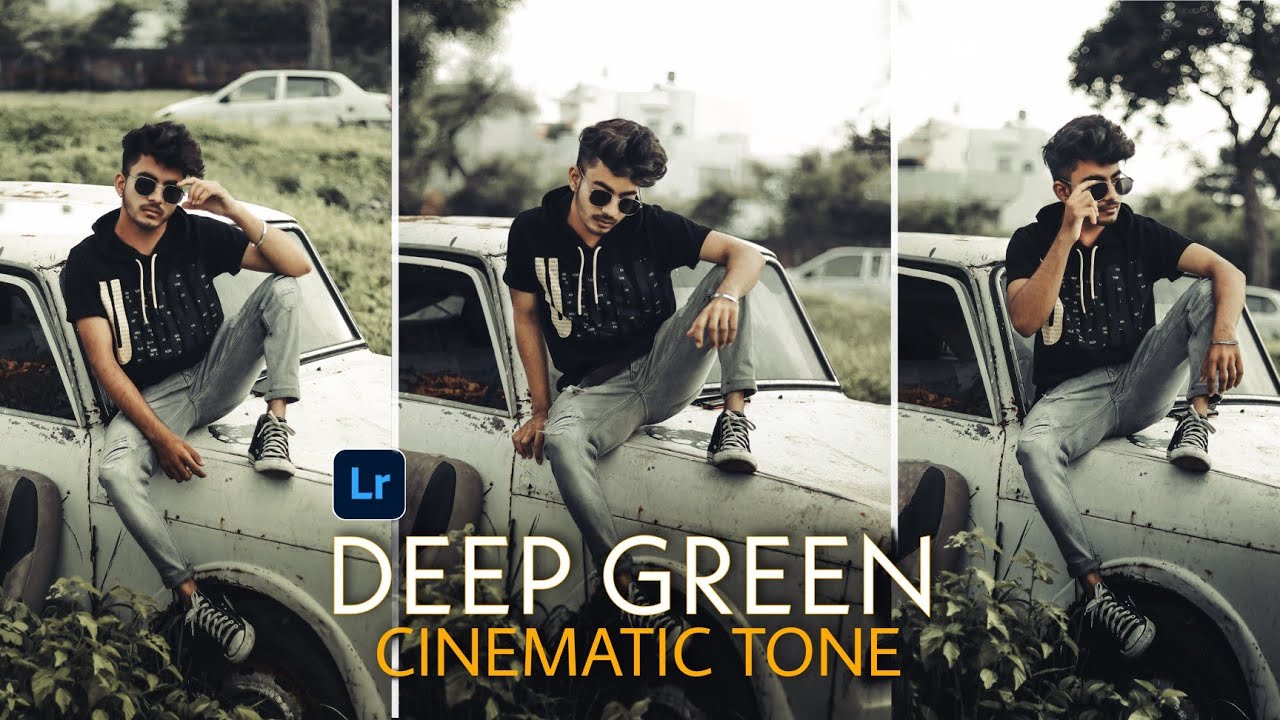 Deep Green Cinematic Tone Lightroom Editing - Ajay Creation Lr - YouTube
