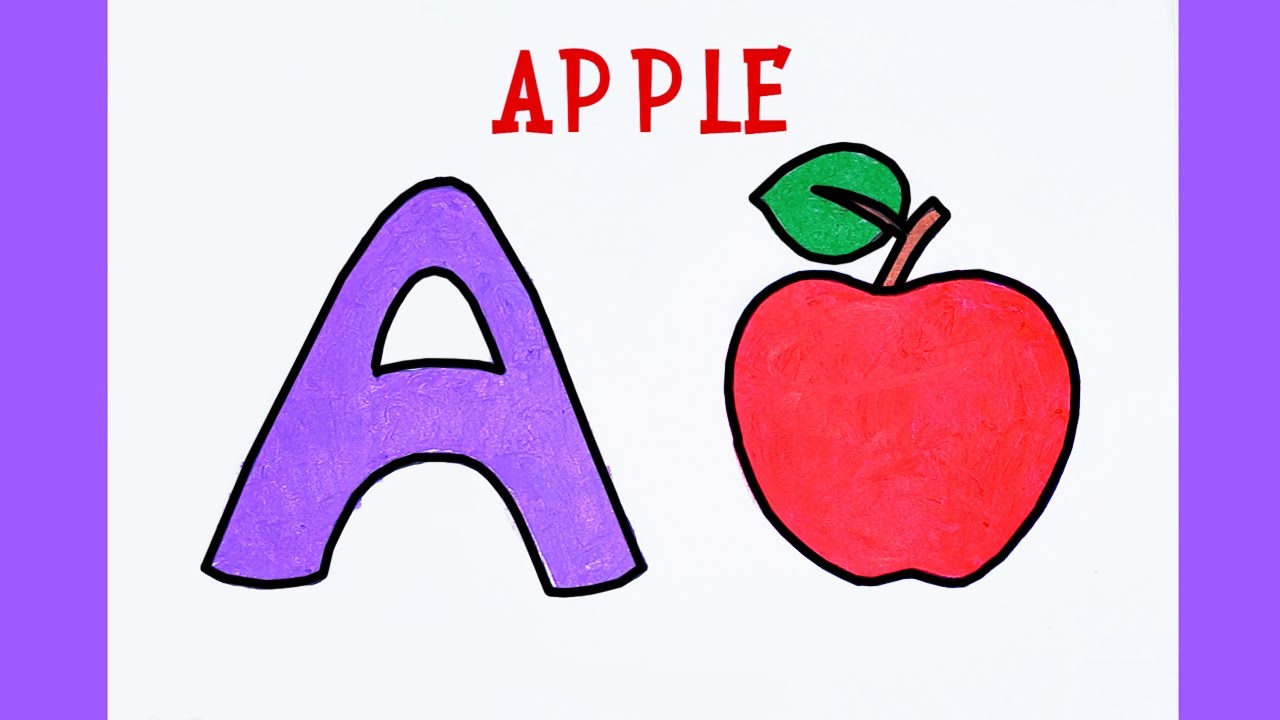 Learn to Draw the Letter 'A' | Alphabet Art Tutorial for Beginners ...