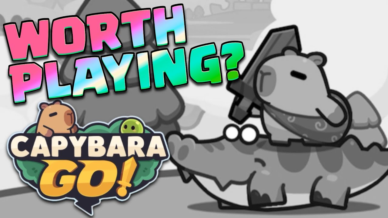 is Habby's NEW GAME Capybara Go WORTH PLAYING?? - YouTube