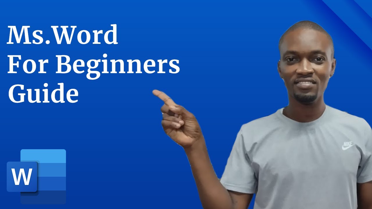 Ms Word for Beginners: Master the Basics in No Time!" - YouTube