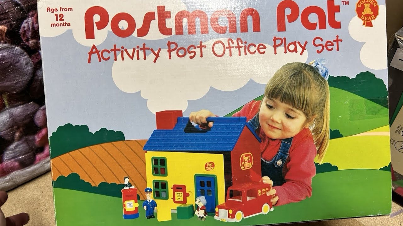 GOLDEN BEAR POSTMAN PAT ACTIVITY POST OFFICE PLAYSET RARE - YouTube