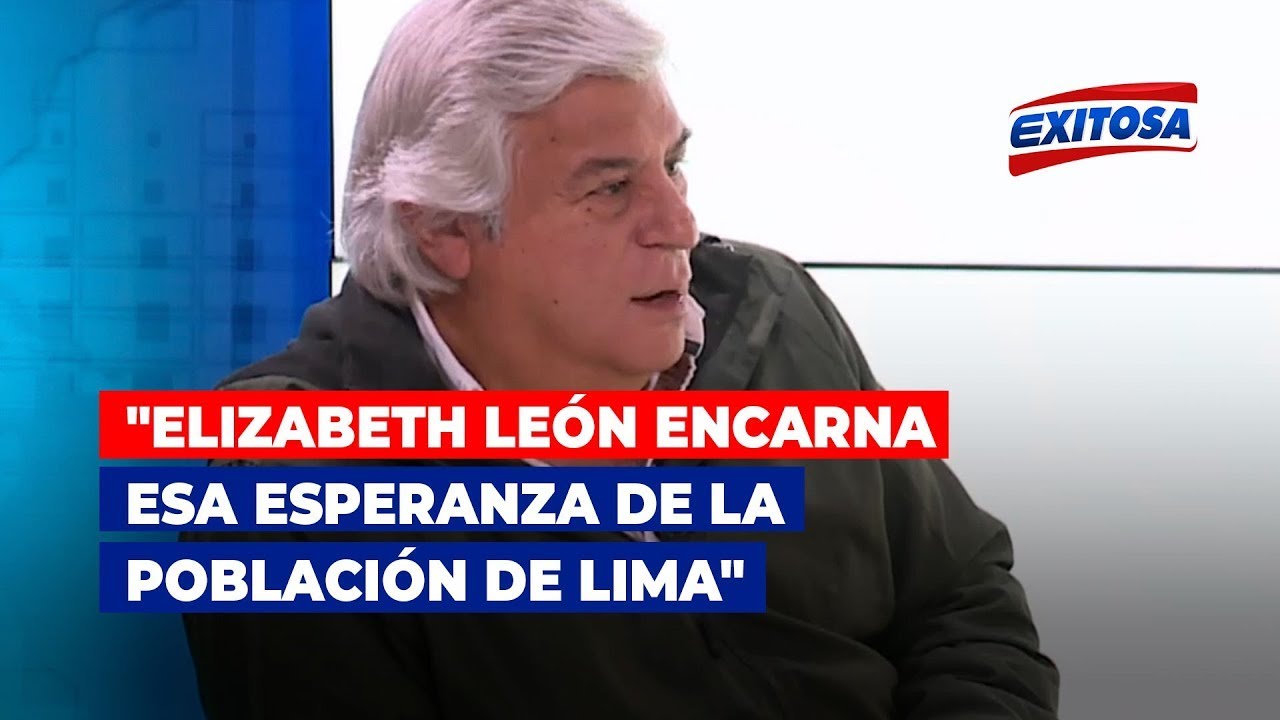 🔴🔵Fernando Olivera: "Elizabeth León encarna esa esperanza de la ...