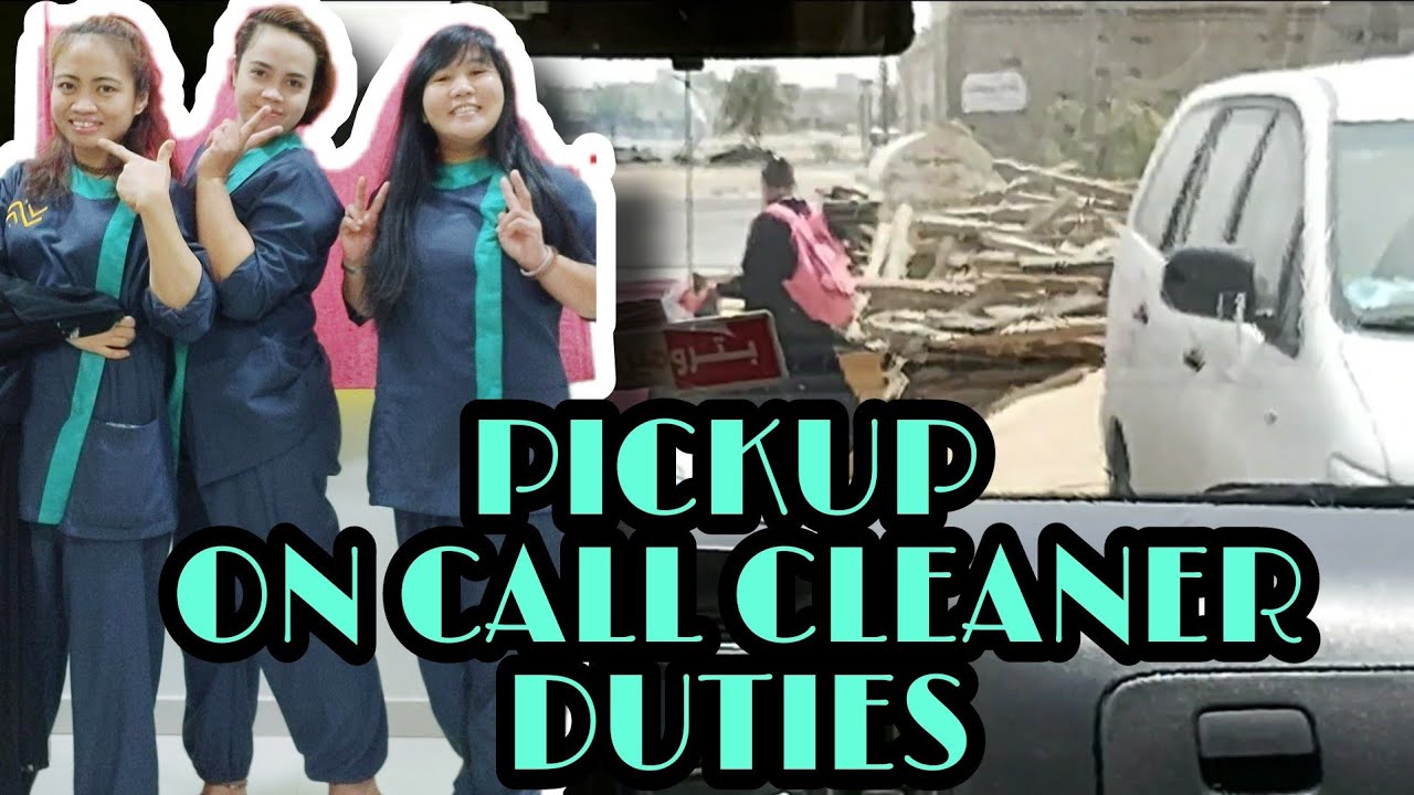 HOW TO PICKUP ON CALL CLEANER DUTIES | ON CALL CLEANER INTERVIEW - YouTube