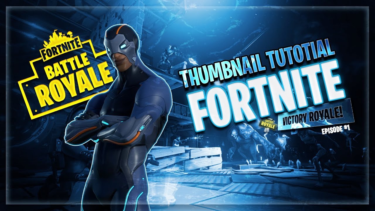 How to Create Fortnite Thumbnail in Photoshop CS6 - YouTube