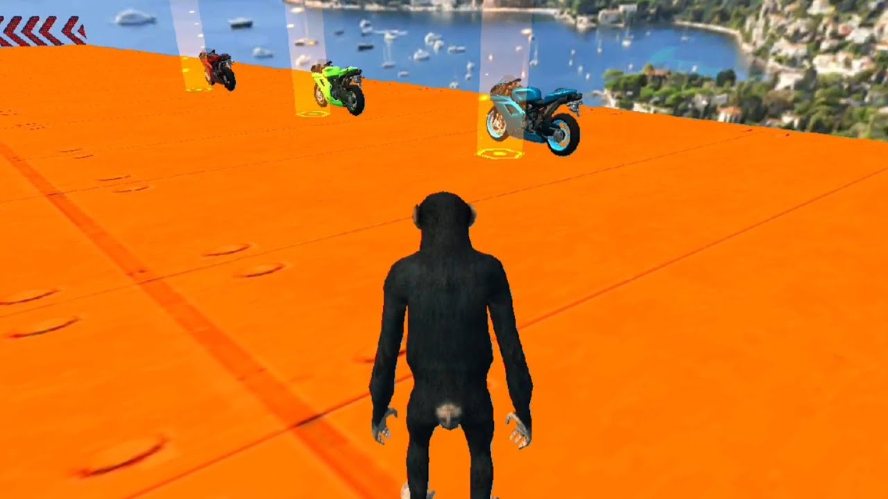 Rampage Car Cartoon - Cars Fly Off The Ramp And Go Crazy! - YouTube