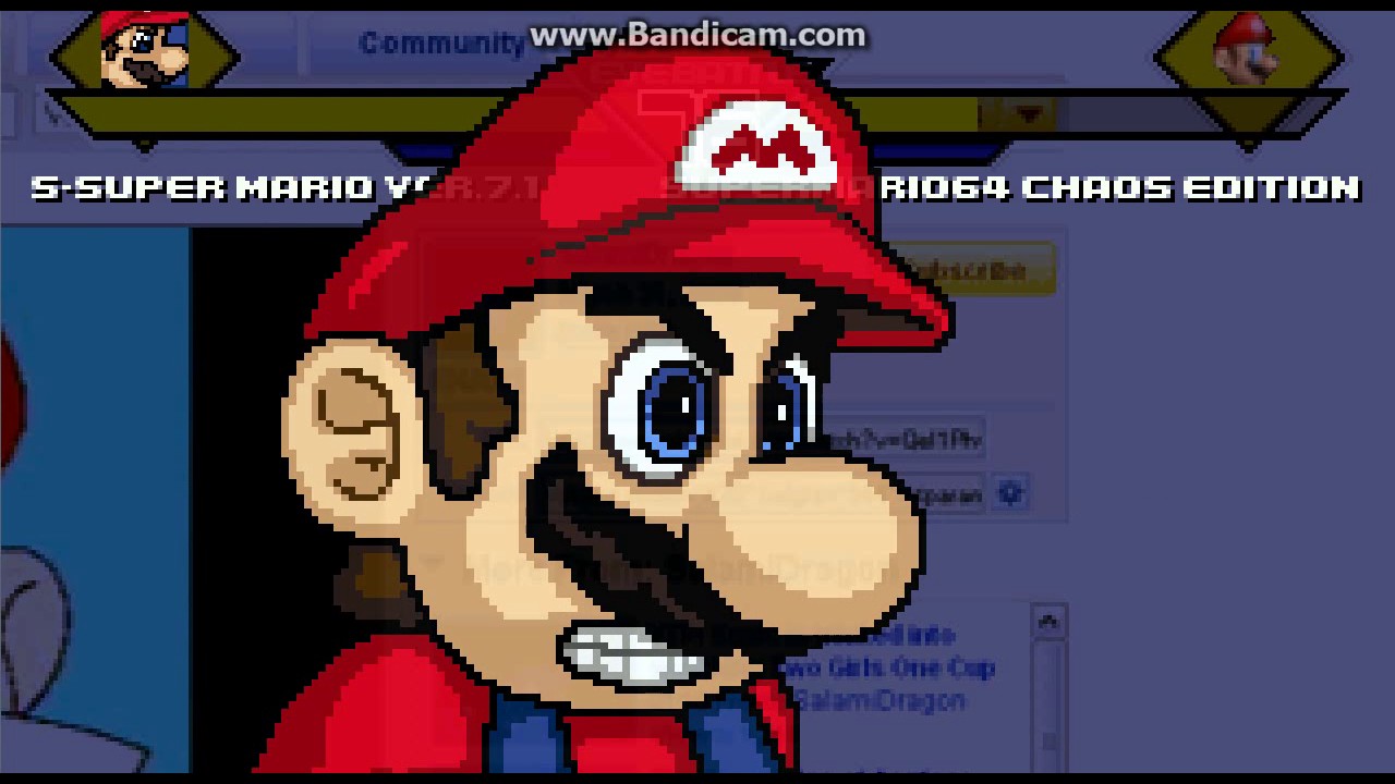 Mugen super mario 64 character - printjaf