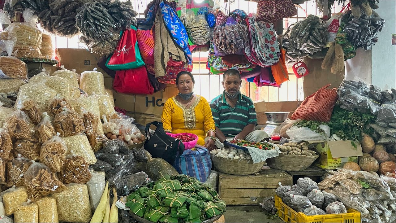 Sikkim Gangtok Market - YouTube