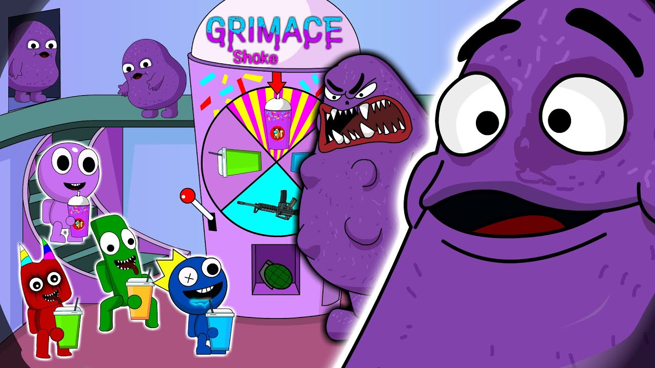 Among Us vs Grimace Shake | ANIMATION - YouTube