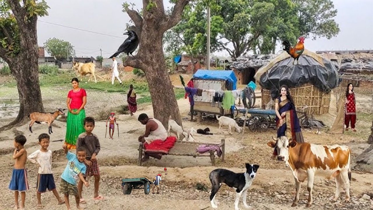 Some Undiscovered Villages Of India [] Very Poor Village In Uttar ...