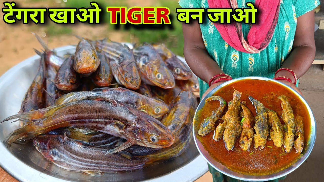 टेंगरा मछली खाओ टाइगर वाला ताकत पाओ | Rs120 में खाए 1Kg Dhurba Dam का ...