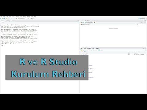 R ve R Studio Kurulum Rehberi