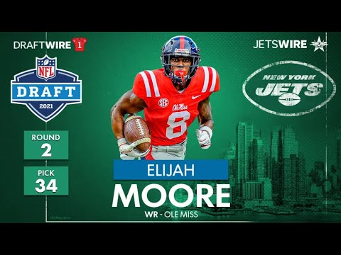 Elijah Moore Welcome to the New York Jets | College Highlights | NFL ...
