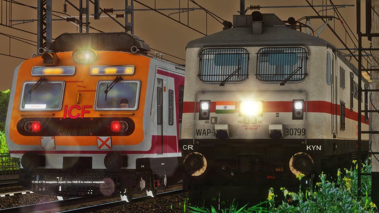 11014/Coimbatore - Mumbai LTT Express | MSTS Openrails - YouTube