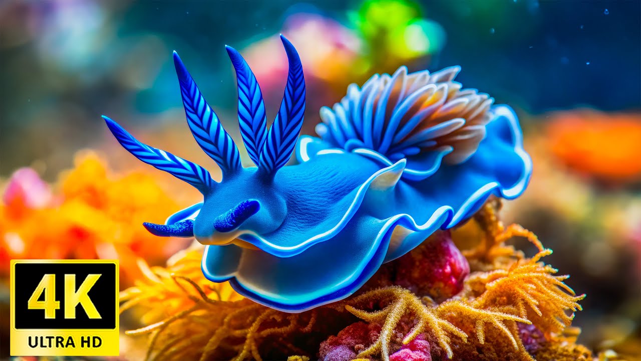 Aquarium 4K VIDEO (ULTRA HD) 🐠 Immersive Yourself In A Colorful Ocean ...