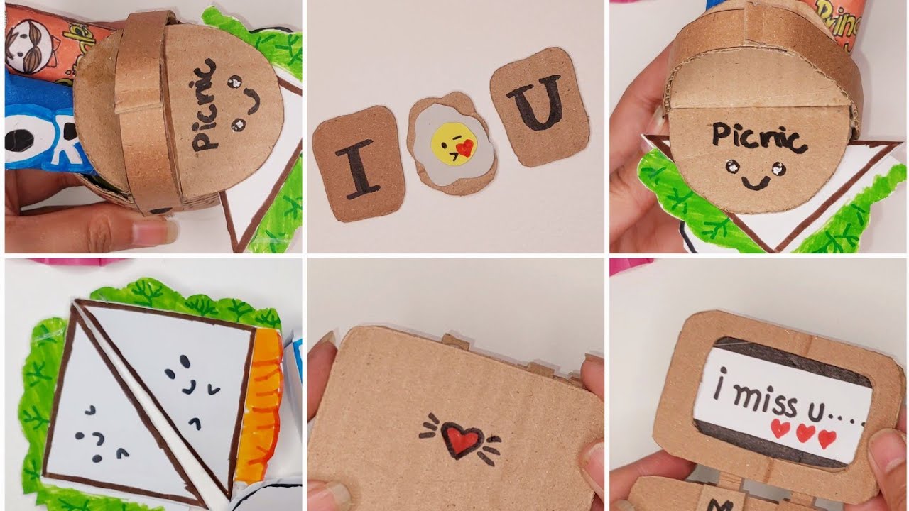 DIY cute paper crafts|cute creations with paper and carboard|cute ...