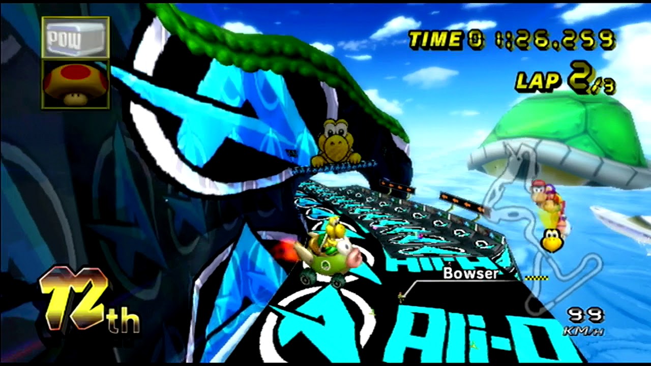 (mkwii custom texture) Ali-A's Cape - YouTube