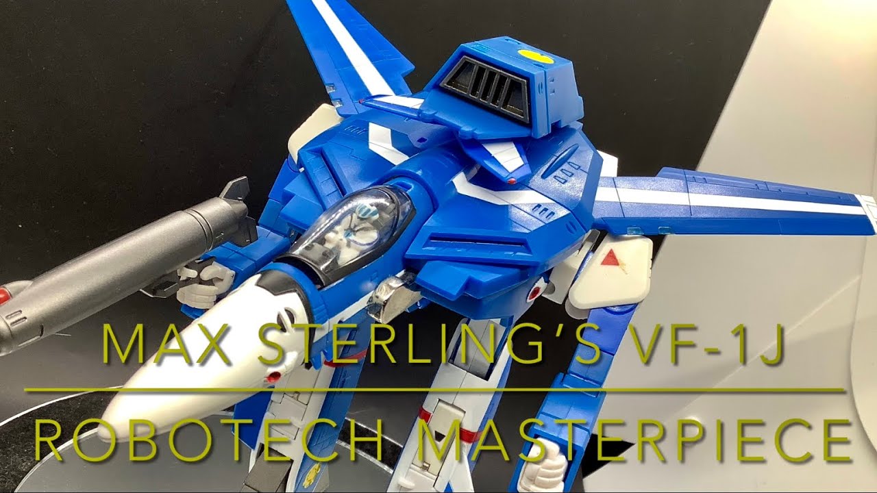 ROBOTECH Masterpiece VF-1J Max Sterling’s Veritech Fighter Action ...