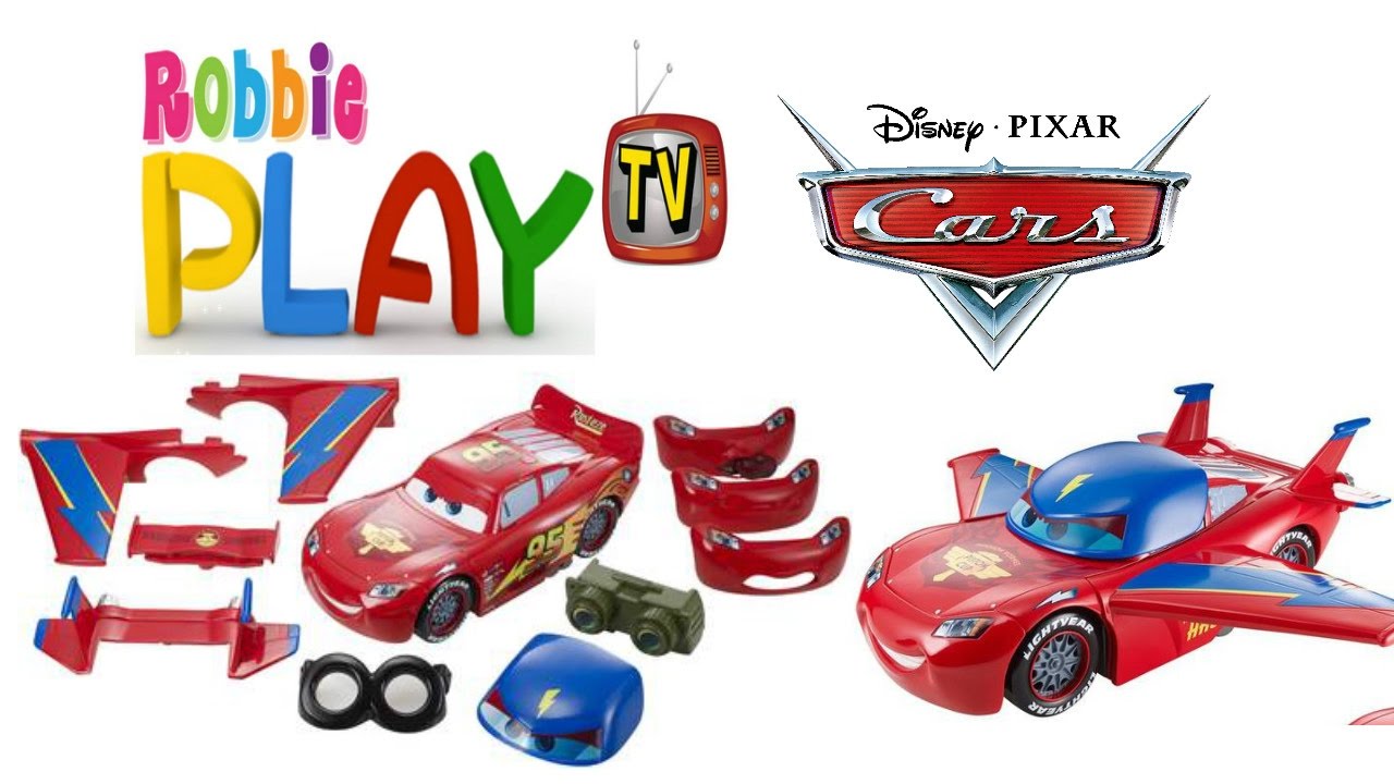 Large-Scale Disney Pixar Cars Design and Drive Lightning Mcqueen - YouTube