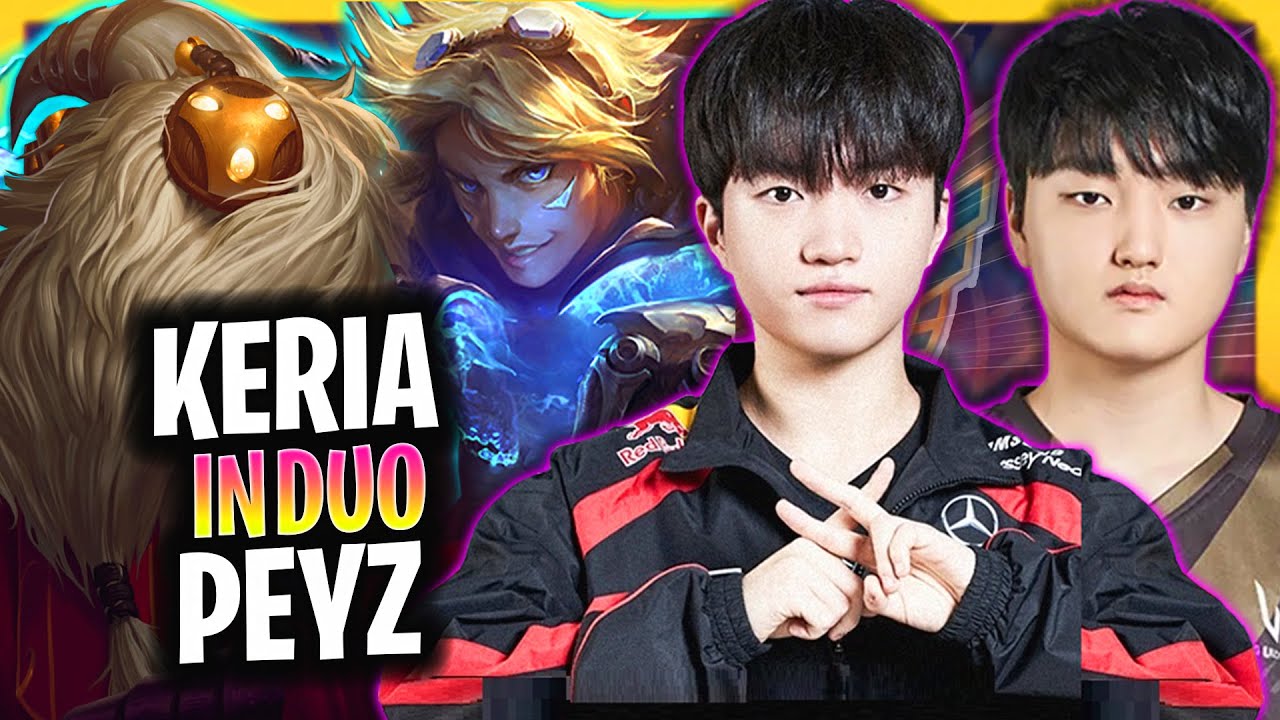 T1 KERIA in duo GEN PEYZ! | T1 Keria Plays Bard Support vs Senna ...