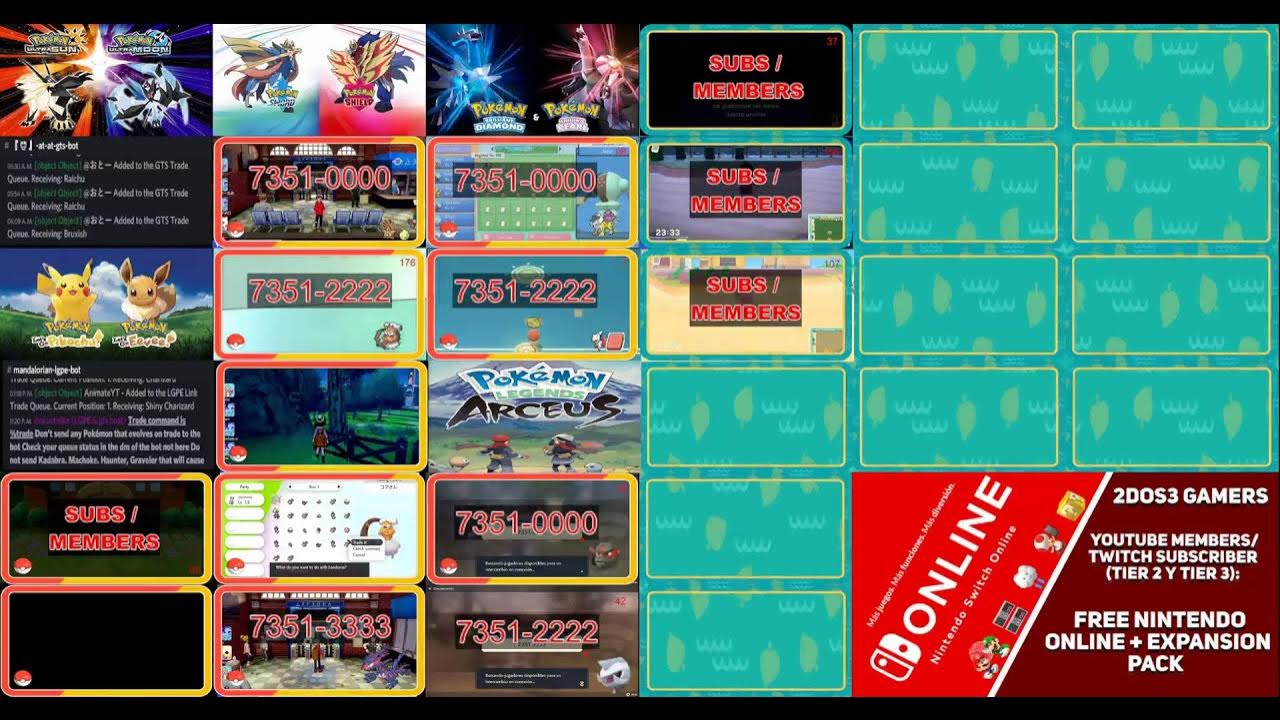 ACNH Treasure Islands/ Pokémon Shiny Link Trades, Giveaways for, USUM, LGPE, SWSH, BDSP, PLA ...