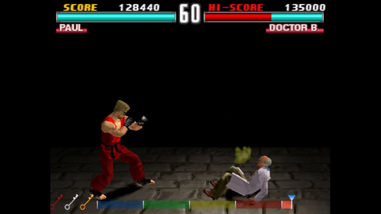 Tekken Force Mode/Dr. Bosconovitch Tekken 3 Fast 1.5X - YouTube
