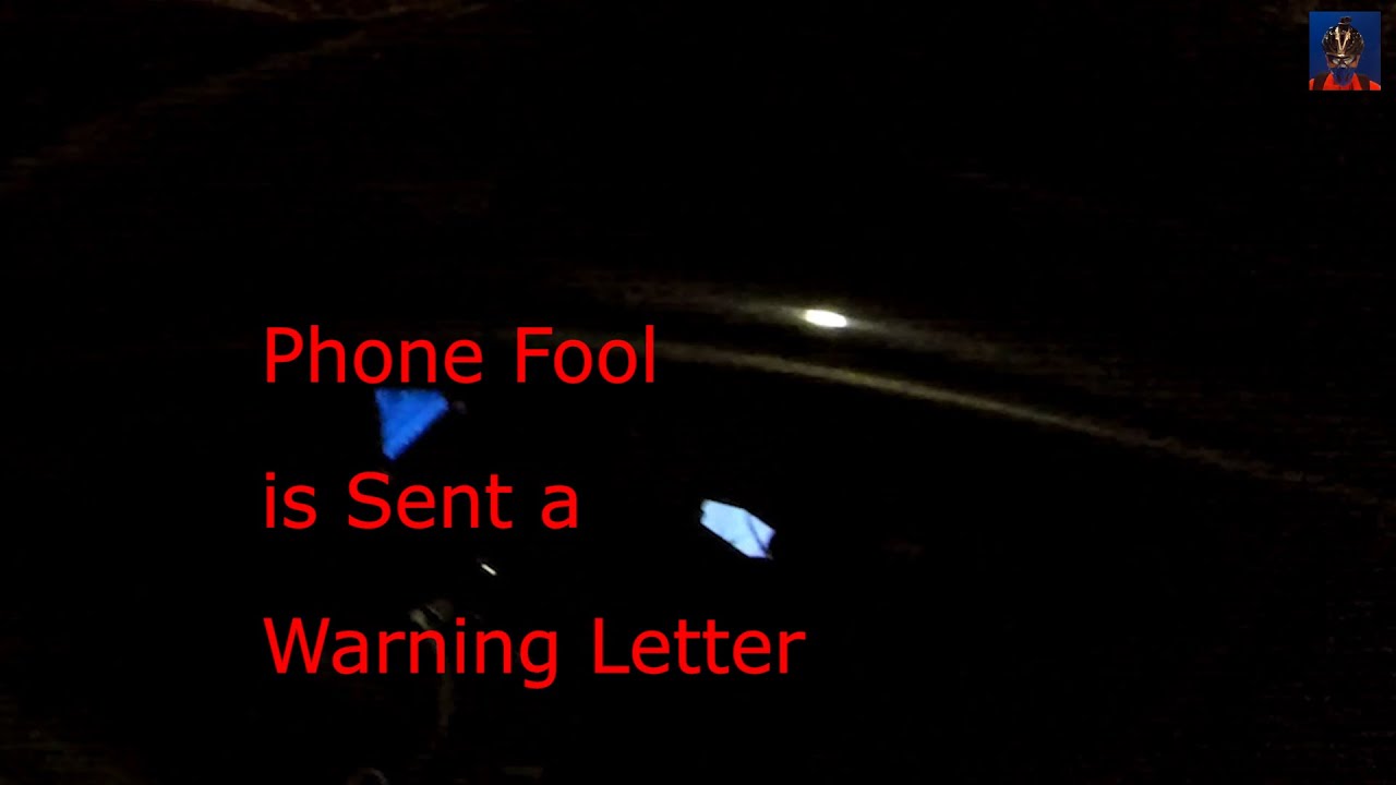 Phone Fool Gets Sent a Warning Letter - Fatal Four - GP07 ZXE - YouTube