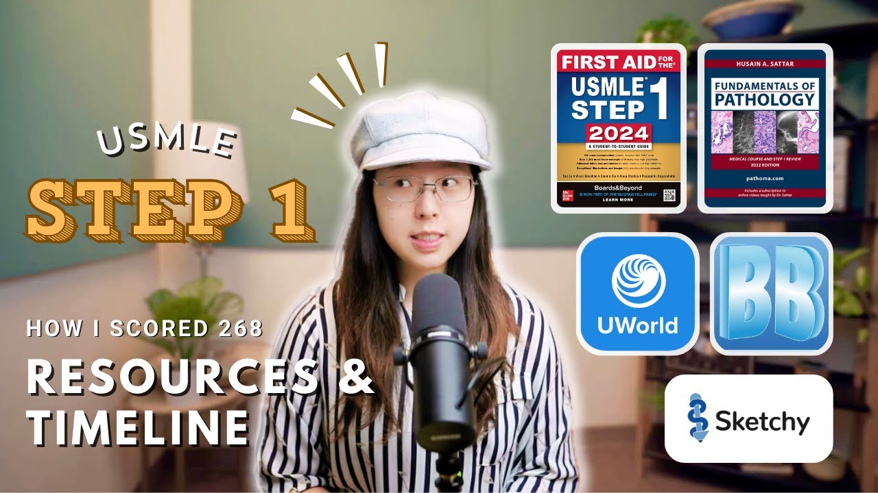 【USMLE】如何準備Step 1？我使用的資源和時間規劃｜How I prepared for Step 1 and got 268 ...