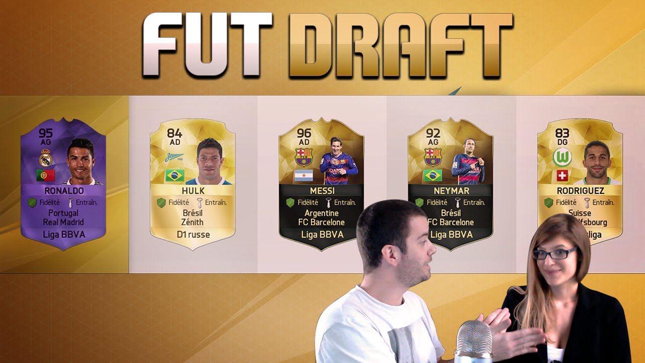 BEST FUT DRAFT ? - ADELINE CHOISIT MES JOUEURS! - YouTube
