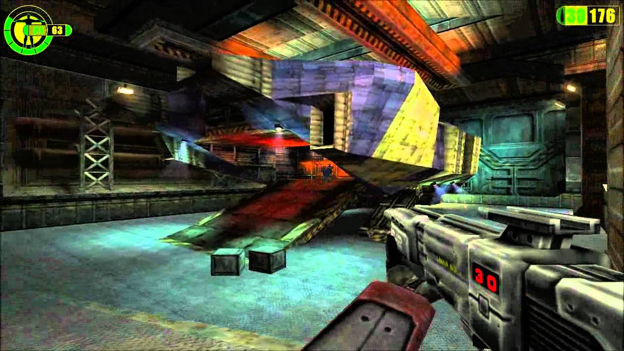 Let's Mine Red Faction 1 - [Part 3] - Ventilation traversing - YouTube