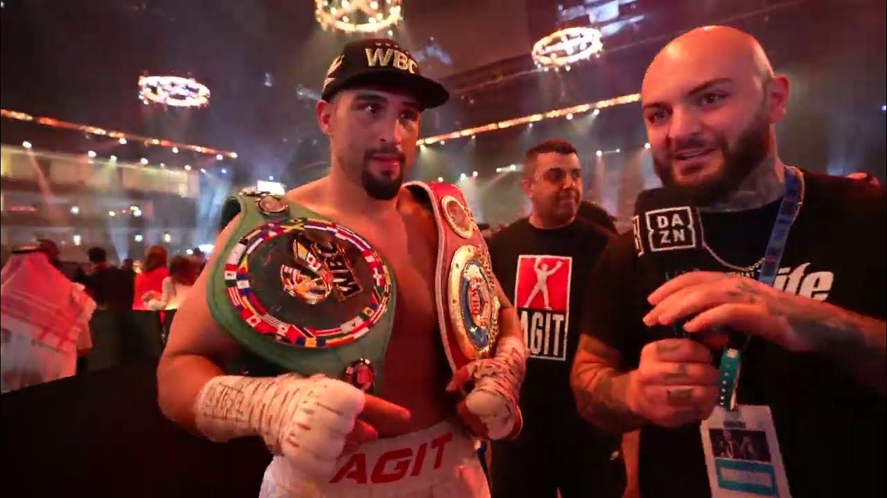 Agit Kabayel nach seinem Sieg im Interview mit Edmon Ringlife 👑 - YouTube