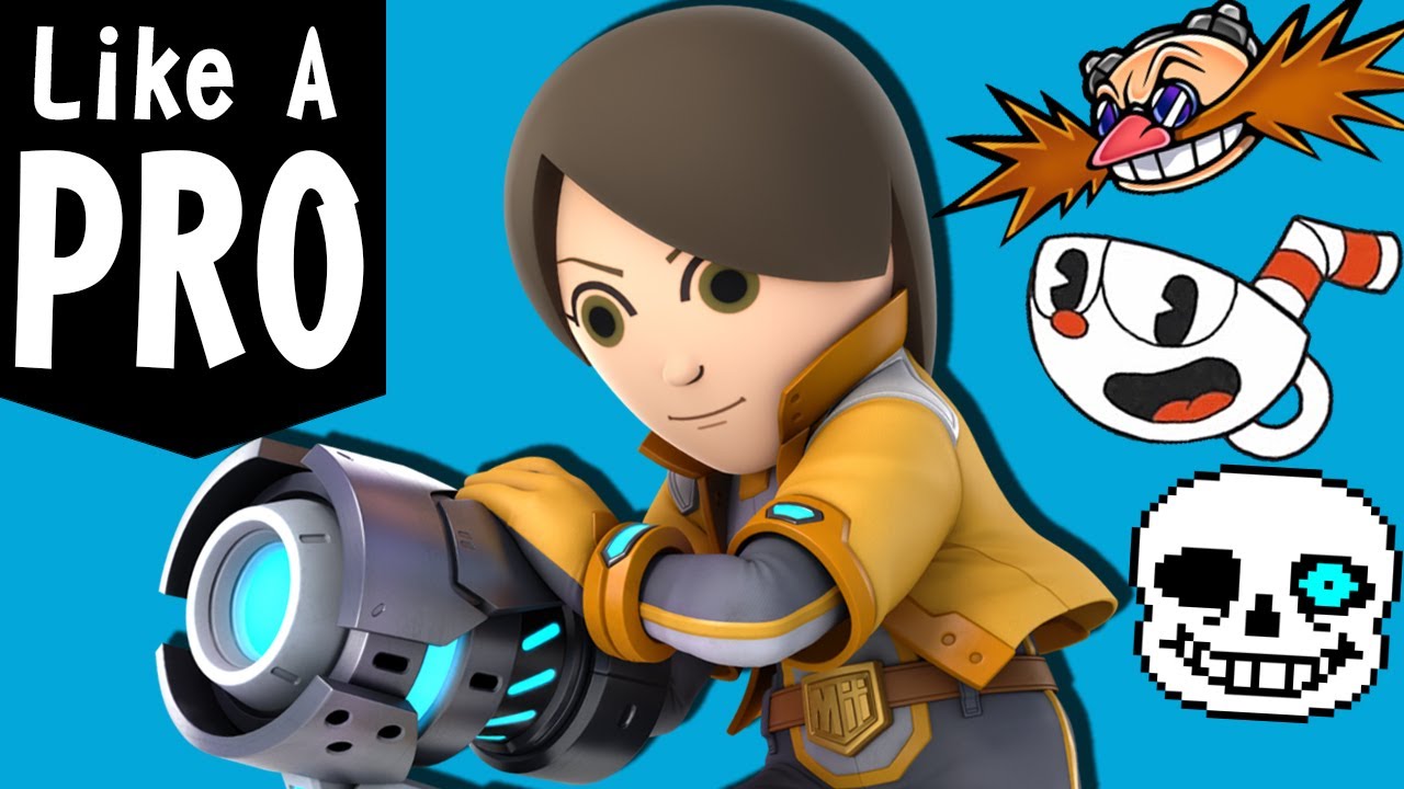 Like A PRO with Mii GUNNER│Super Smash Bros Ultimate Montage - YouTube