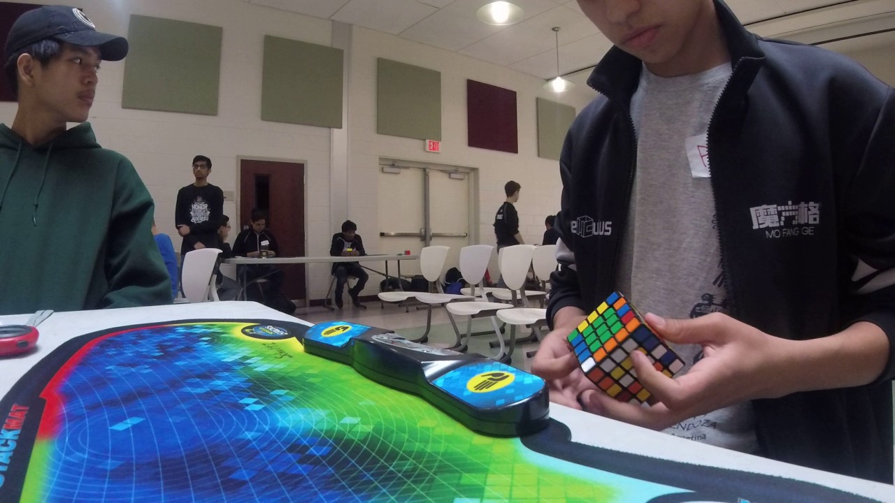 52.88 Official 5x5 Rubik's Cube Single (Patrick Ponce) - YouTube