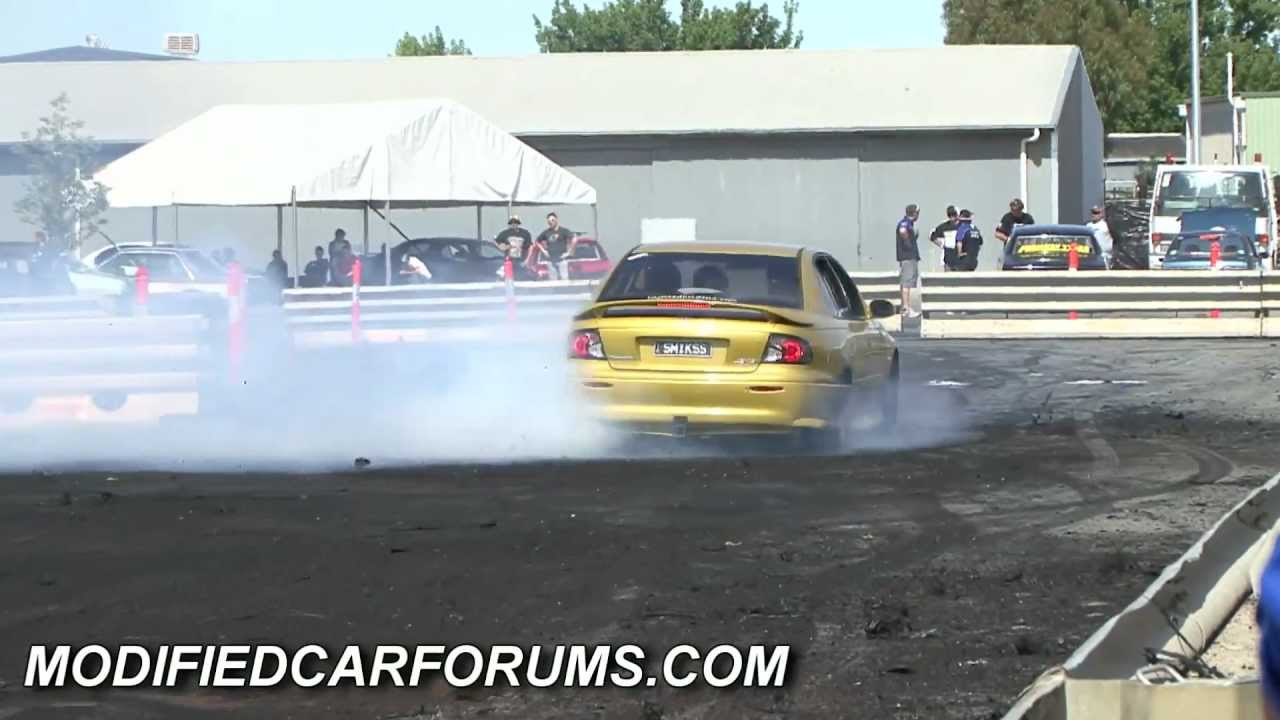 Turbo VX SS SMIKSS finals burnout at Springnats 2011 - YouTube