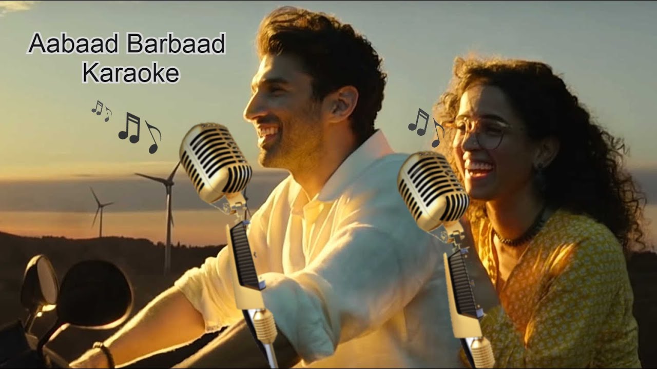 KARAOKE | Aabaad Barbaad - Ludo (Reduced Vocals) - YouTube